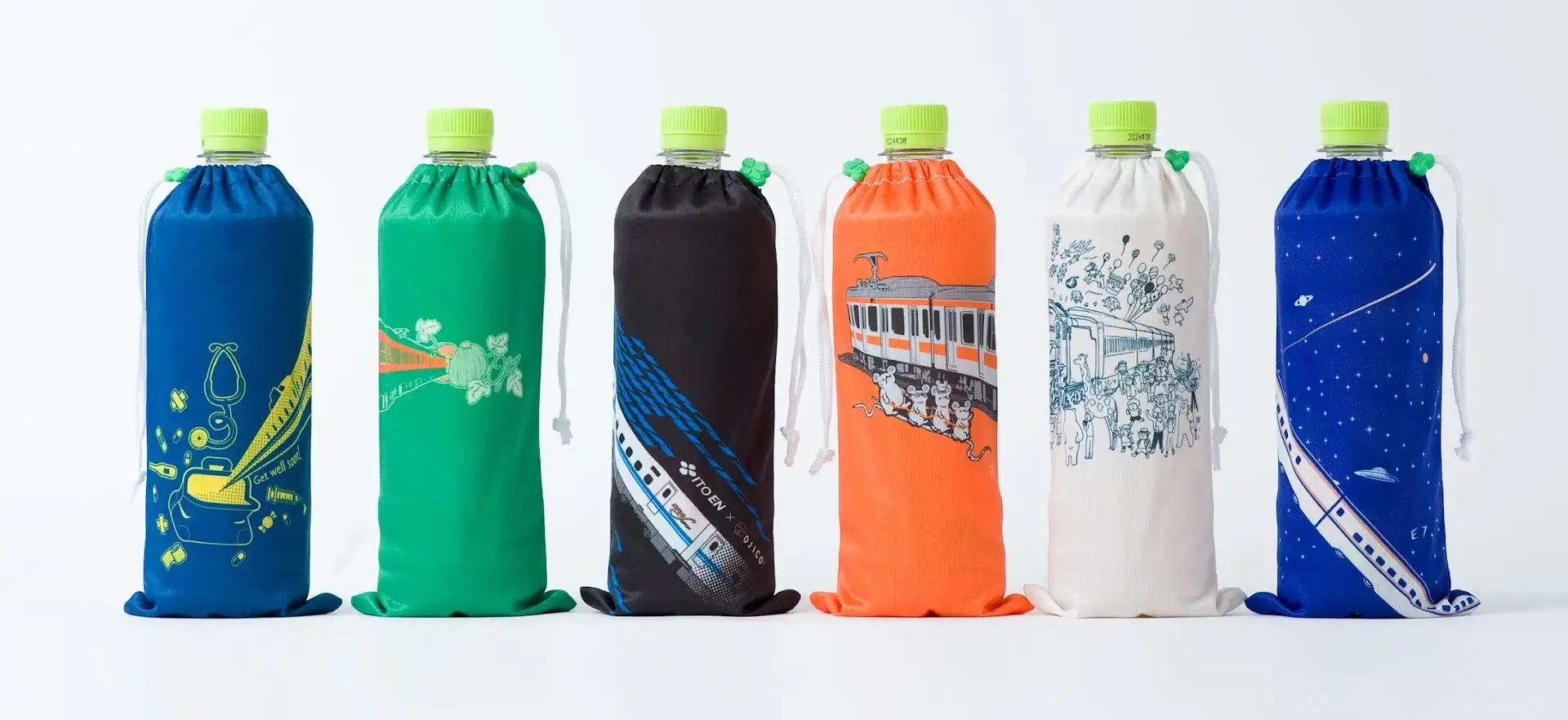 伊藤園×オジコ コラボ トレインペットボトルカバーのおまけがもらえる鉄道の日キャンペーン開催店はどこ？2025年10月7日にNewDays限定で実施？対象お～いお茶で全6種類！