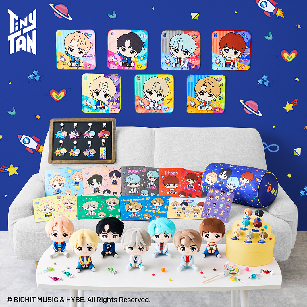 一番くじ『TinyTAN』まとめ！発売日・景品・販売状況・売り切れ・口コミ！最新は2023年12月にDNA！ローソンなどで！