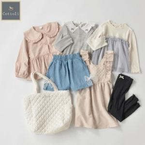 バースデイ福袋2025『Cottoli(コトリ)』コラボ！ベビー、キッズの洋服や靴下+ポーチ付きのセットなど！初売りより店頭販売！