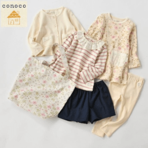 バースデイ福袋2025『conoco（コノコ）』コラボ！ベビー向けの子供服のセットが発売！初売りより店頭販売！