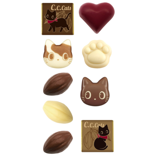 【C.C.CATS（C.C.キャッツ）】バレンタイン2024年まとめ！猫好きにも大人気でオススメ！種類・販売店舗・発売日・評判・口コミ！