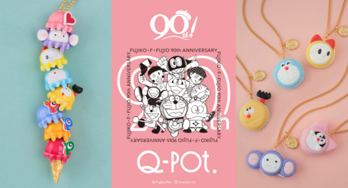 Q-pot.（キューポット）藤子・F・不二雄コラボまとめ！コロ助、パーマン、ドラえもんなどのアクセサリーが3月14日より！