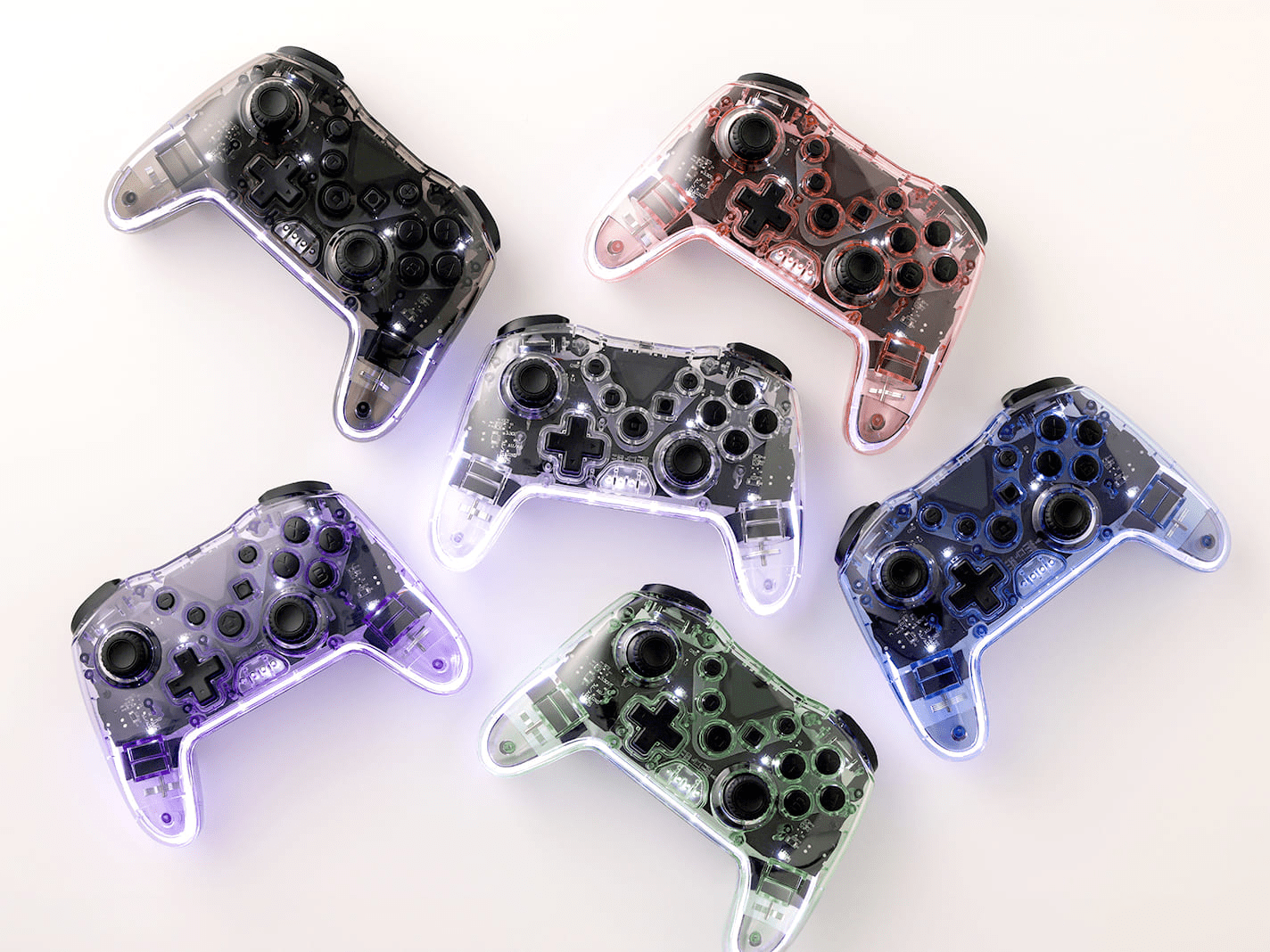 3COINS『ワイヤレスゲームコントローラー』種類 口コミ 新カラー 再販売まとめ！Switchの互換性も！クリア スケルトンも！