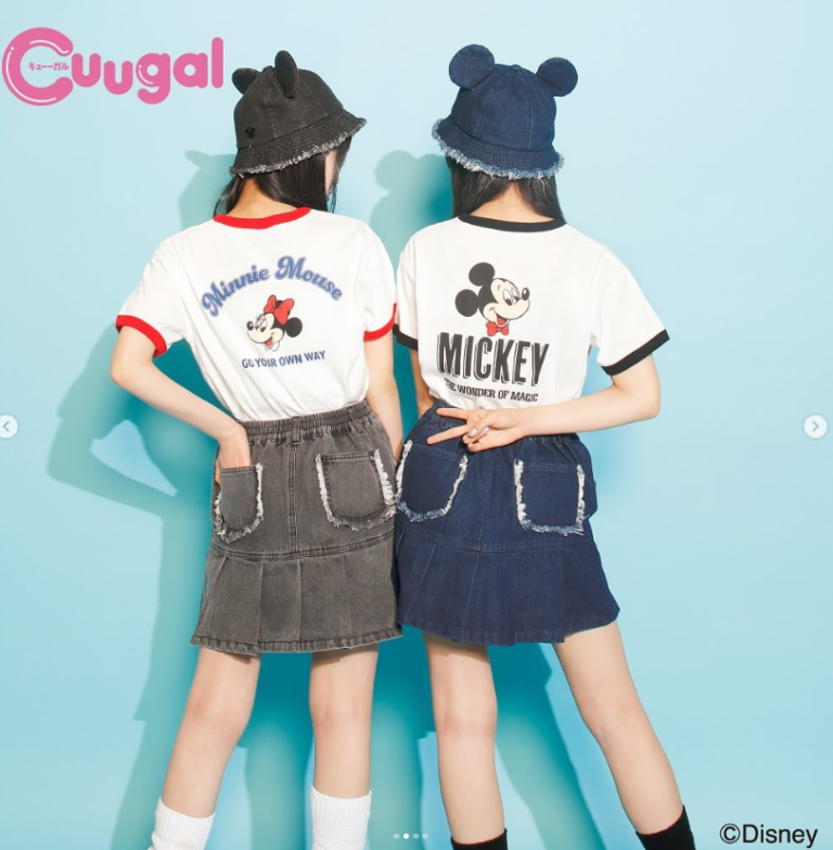 バースデイ Cuugal(キューーガル)コラボが発売！洋服、バッグ、ディズニーも！