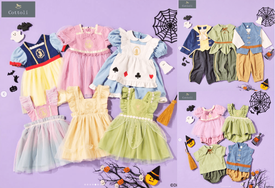 バースデイ Cottoli(コトリ)全商品・最新の発売日・種類・品番・オンライン・再販まとめ！取扱店はどこ？子供服、ベビー服！ディズニープリンセスも！