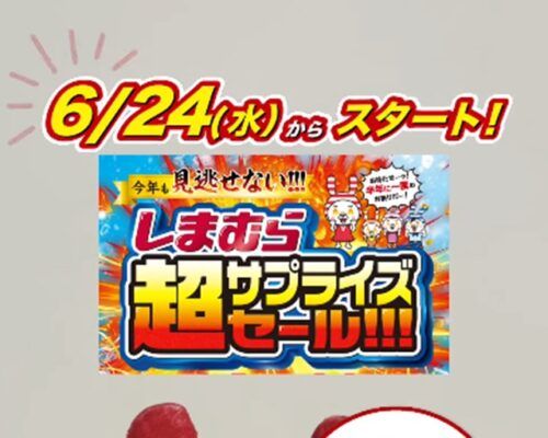 しまむら『超サプライズセール』2026/6/24より夏のセールが開催！目玉商品、ちらし、ハッピーバッグ、人気商品、戦利品まとめ！